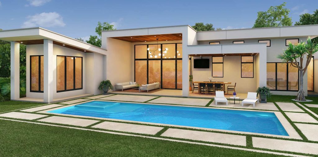 Stylish Pool Designs - Aquamarine Pools Beaumont